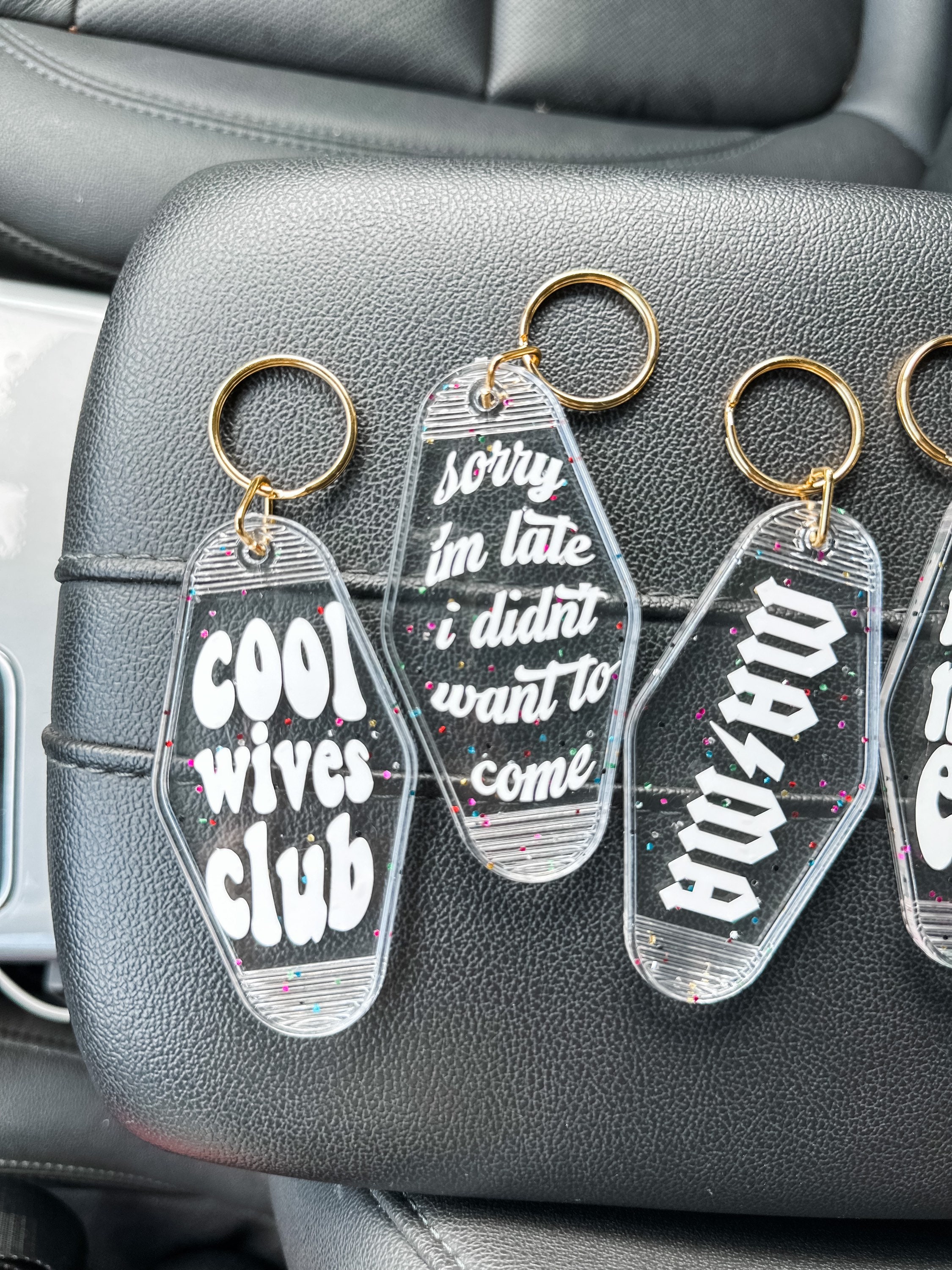 Motel Keychain Trendy Keychains Personalized Keychain - Etsy