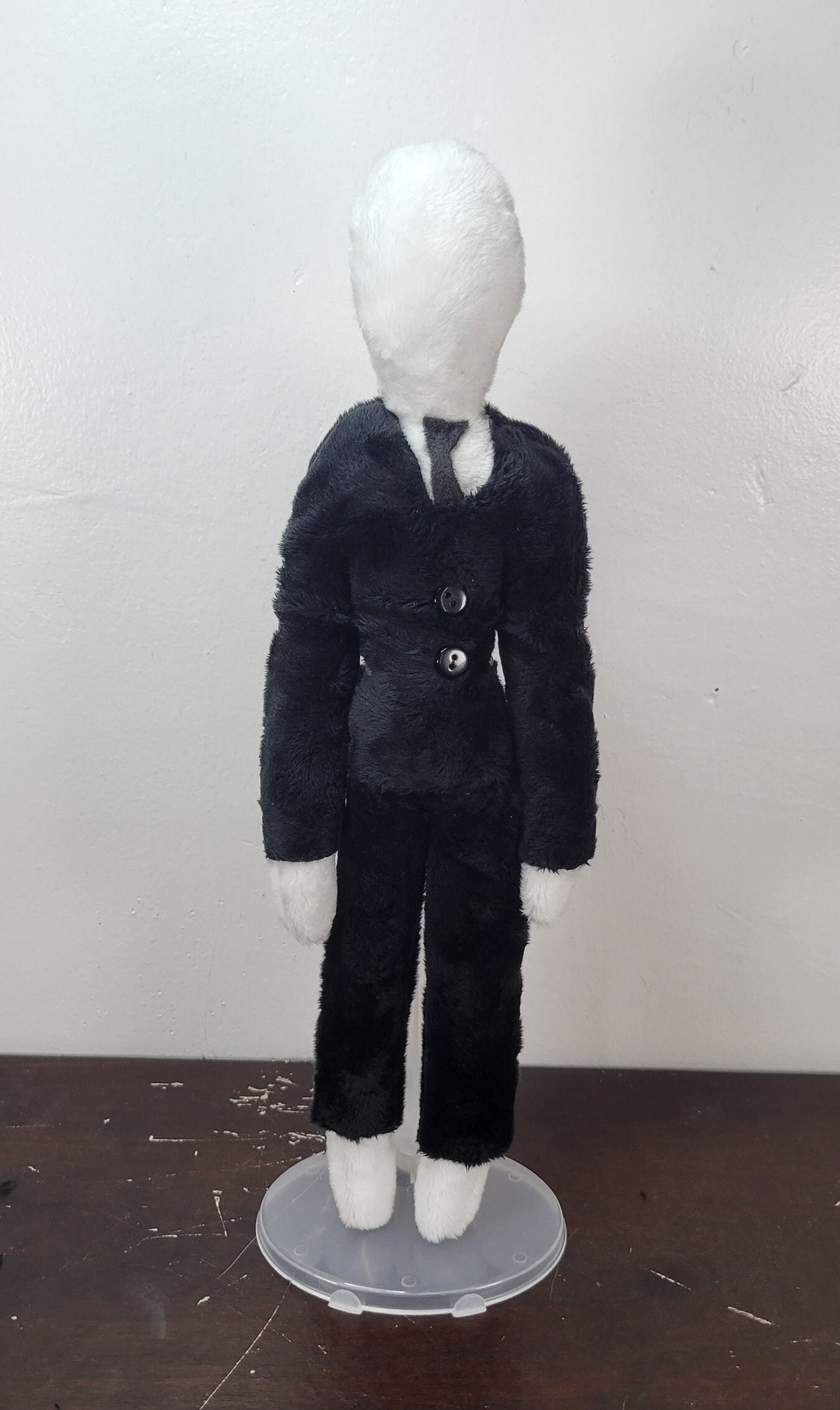 Slender Man Plushie - Etsy