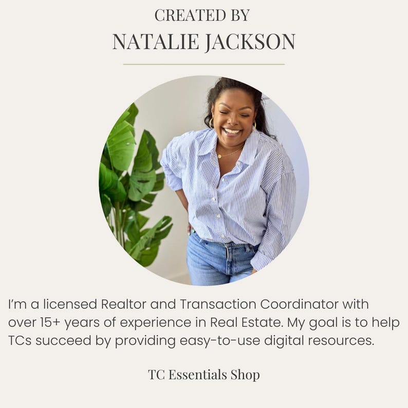 Transaction Coordinator Workflow Guide | 40-page TC Checklist Template ...