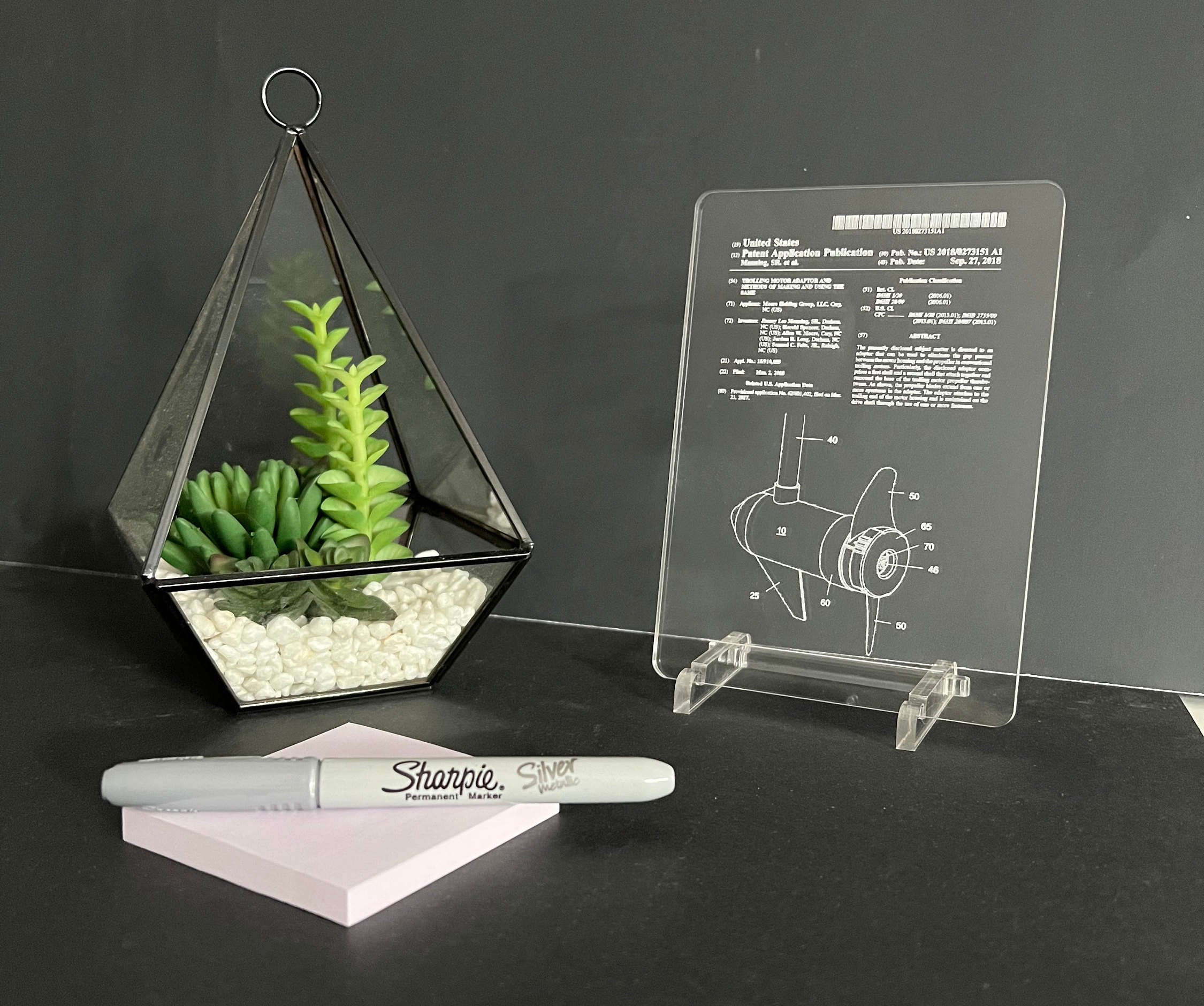 MINI Custom Personalized Acrylic Patent Plaque - Etsy