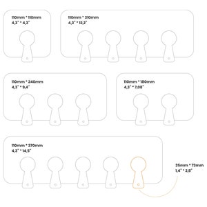 Key Holder Svg Key Holder for Wall Keychain Charm Svg Cut File Laser ...