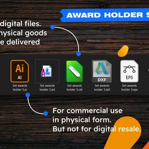 Récompense porte-médaille svg Dxf fichiers pour cintre d'affichage de ...