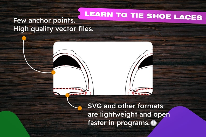 Lacing Shoe Toy SVG, Learn to Tie Shoe Laces, Laser Cut Files - Etsy