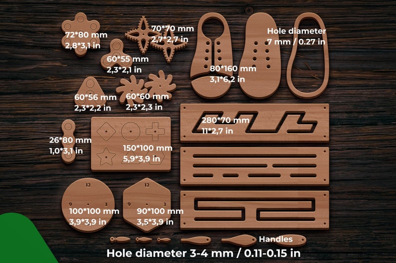 Busy Board Details SVG Busy Board Elements Laser Cut Files CNC - Etsy