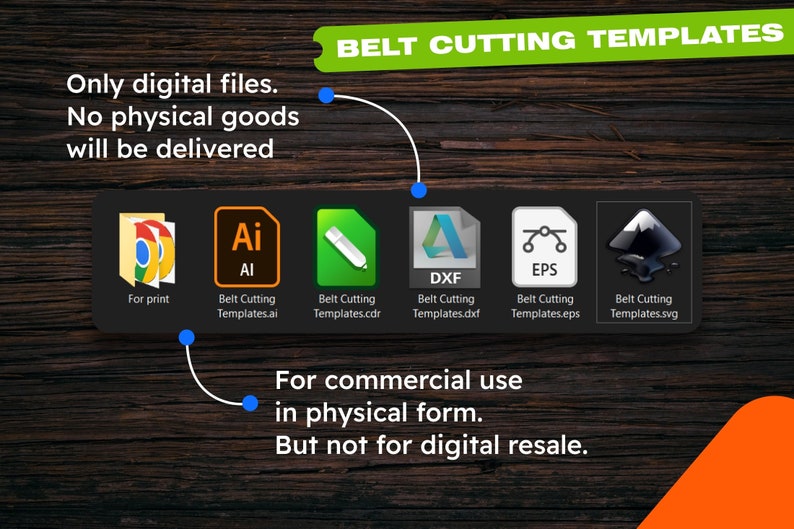 Belt Cutting Templates Patterns for Leather Belts Ruler Svg - Etsy