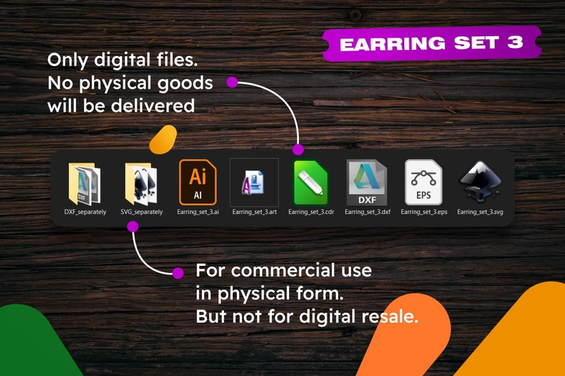 23 Earring Svg Laser Cut Template Earring Stud Cut File Set - Etsy