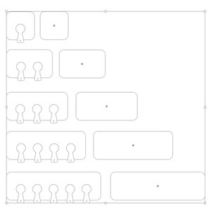 Key Holder Svg Key Holder for Wall Keychain Charm Svg Cut File Laser ...