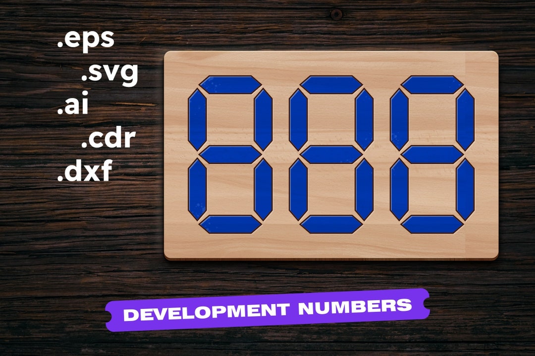 Puzzle for Child Svg Numbers Puzzle Svg Lazer Cut for Glowforge Puzzle ...