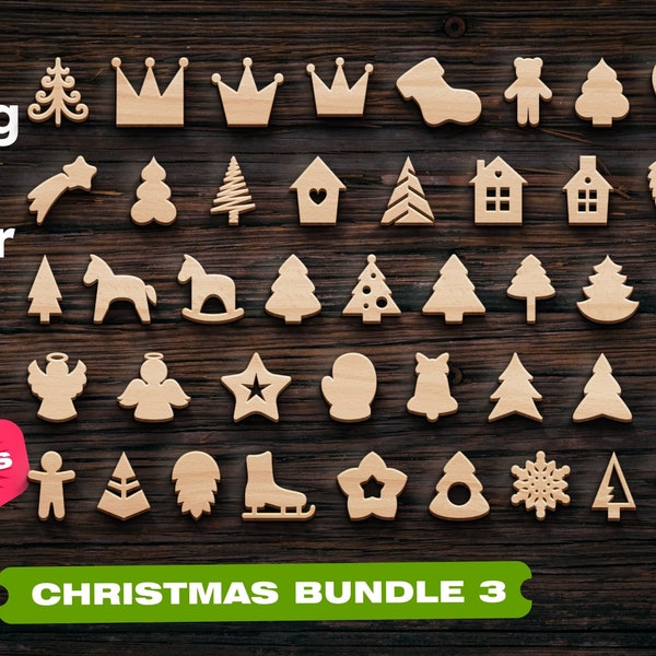 Christmas Shapes - Etsy
