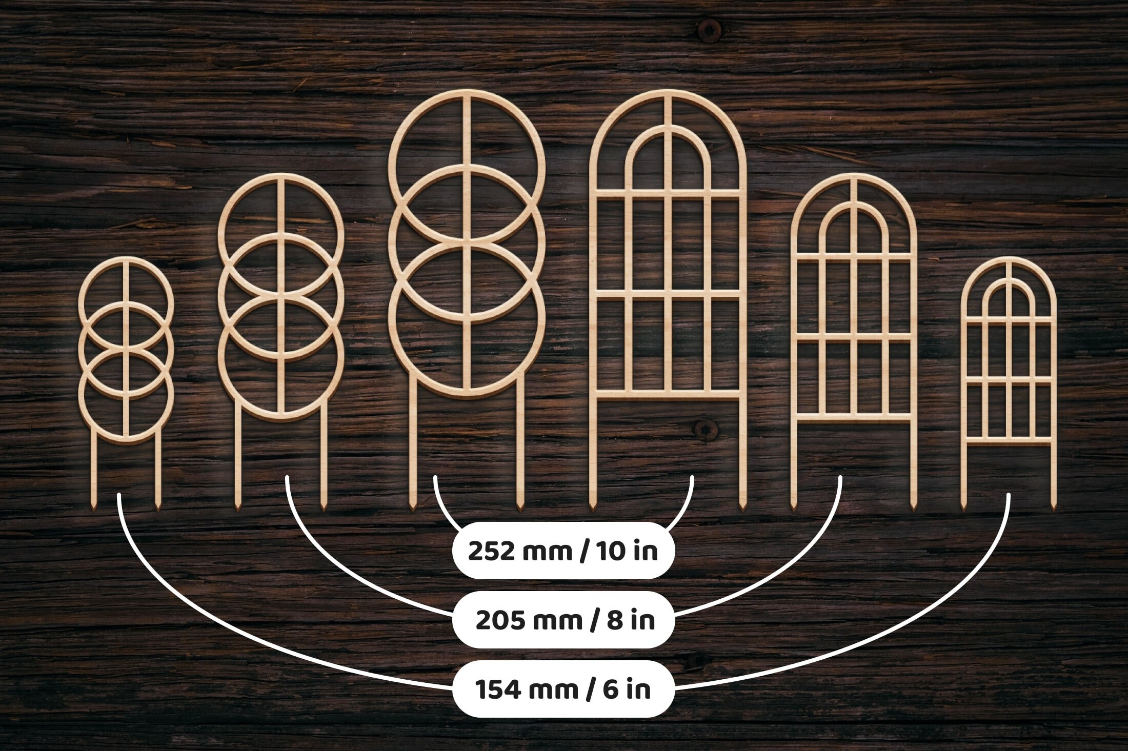 Plant Trellis SVG Houseplant Stakes Svg File Plant Stakes - Etsy
