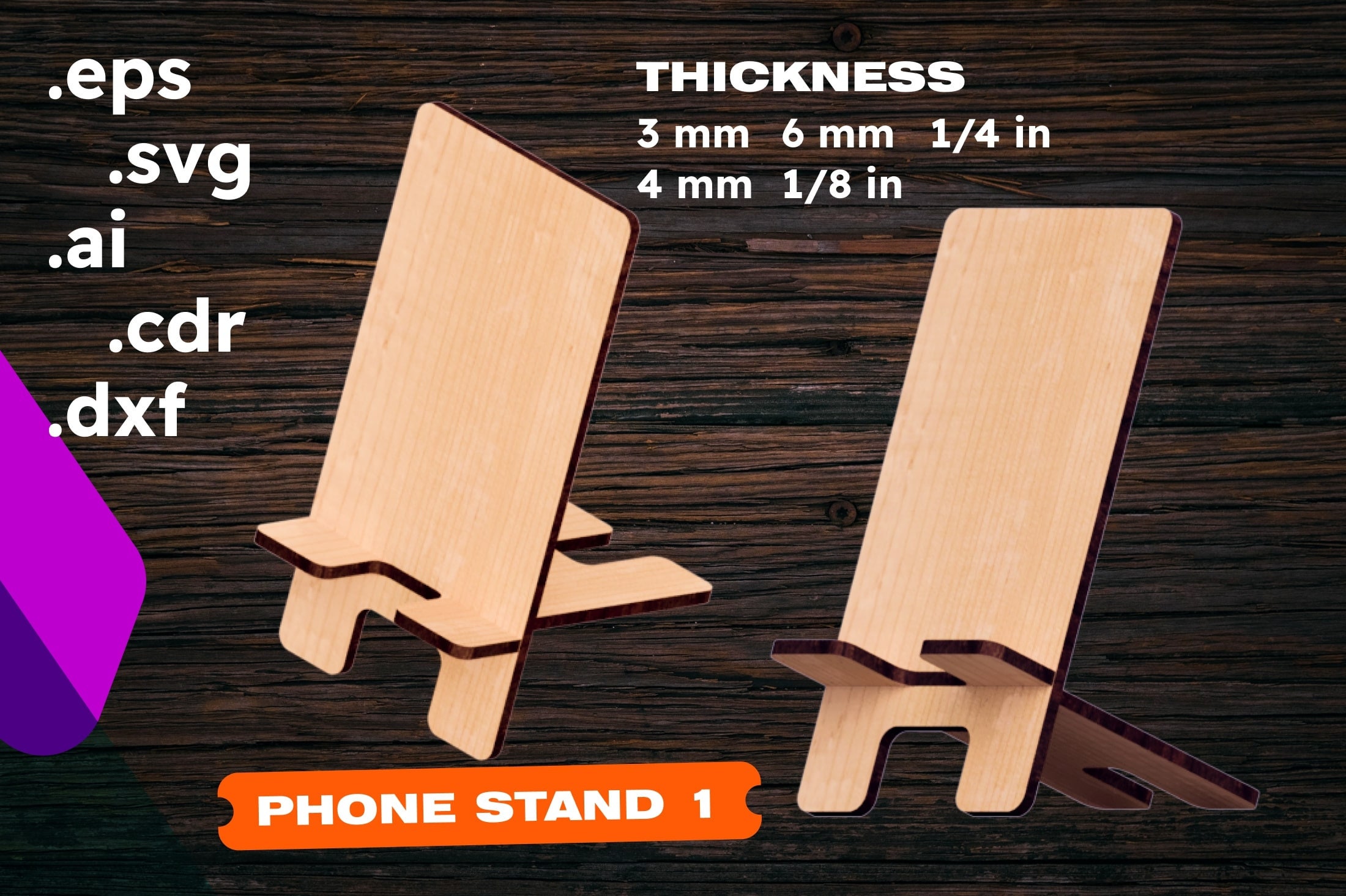 Phone Holder Svg Phone Stand Svg Easel Display Svg Docking - Etsy