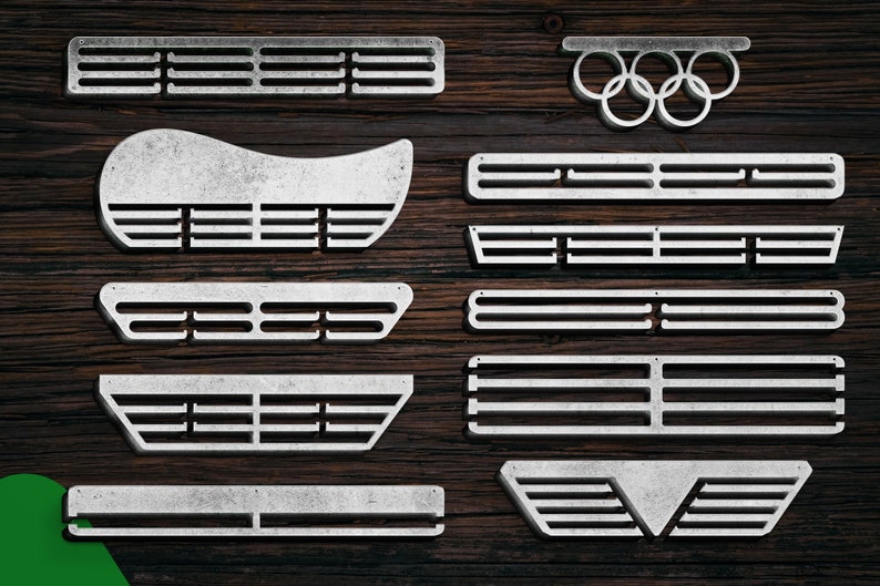Award Medal Holder Svg Dxf Files for Medal Display Hanger - Etsy