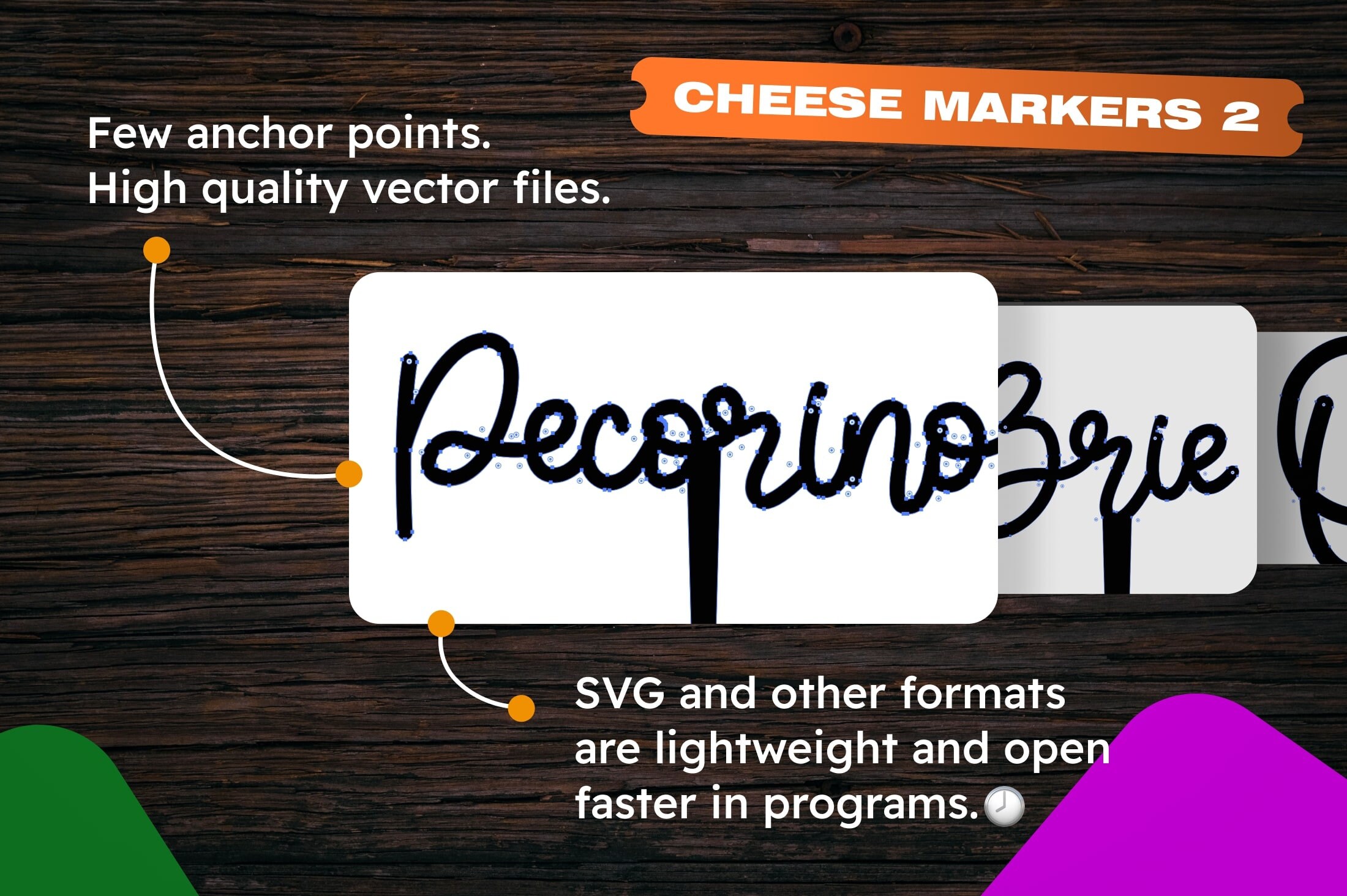 Cheese Markers 2 Set Svg Laser Cut Files Cheese Board Labels - Etsy ...