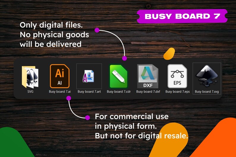Busy Board Elements Laser Cut Files, CNC, Glowforge (SVG, DXF) - Etsy