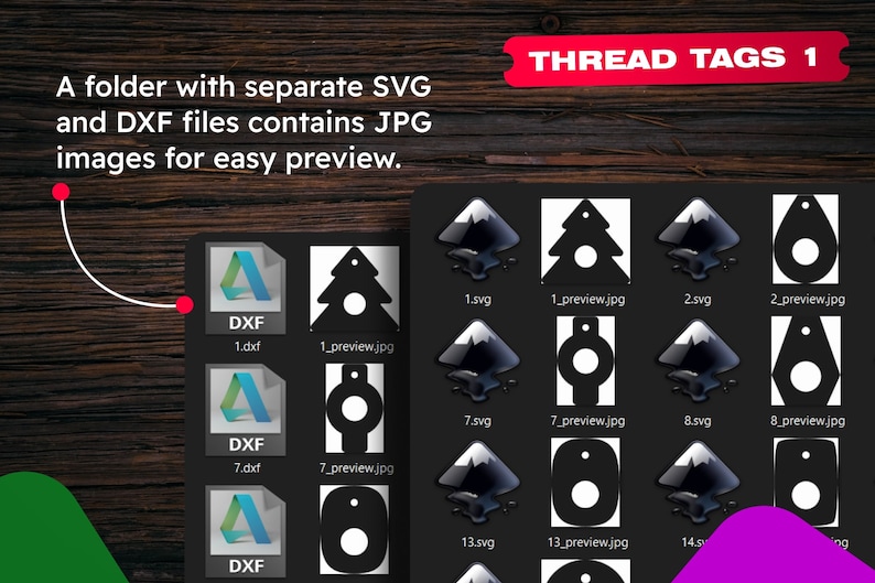 Thread Tag Svg Set 1 Embroidery Floss Sorter Floss Holder - Etsy