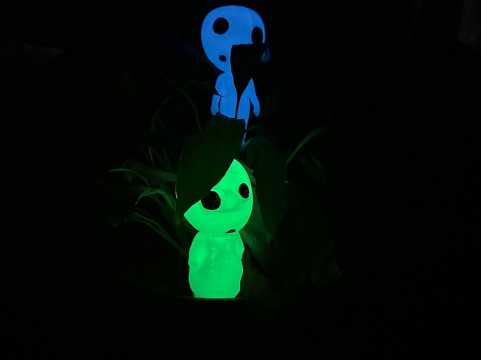 Kodama, Tree Spirit, Glow in the Dark, Outdoor Safe, Plant and Yard ...