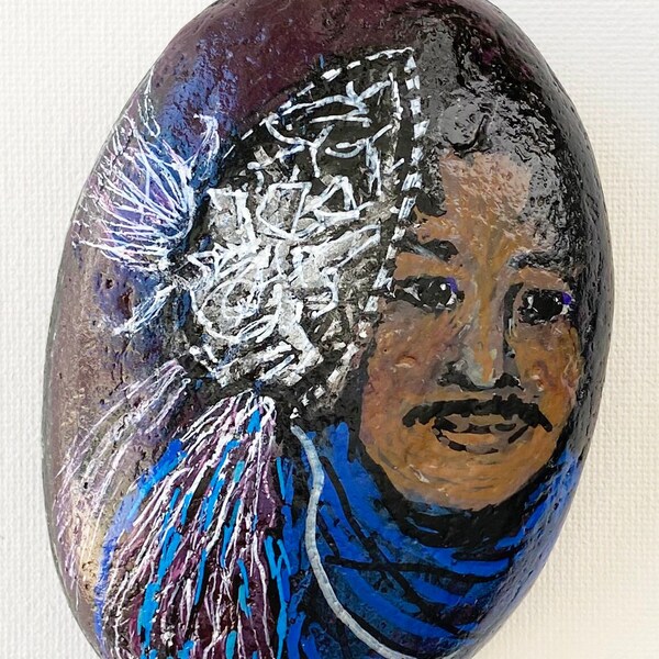 Painted Rock Display Stand - Etsy