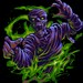 Zombie Mummy Digital Art, Horror, Tattoo, Graphic, Wall Art, Vector ...
