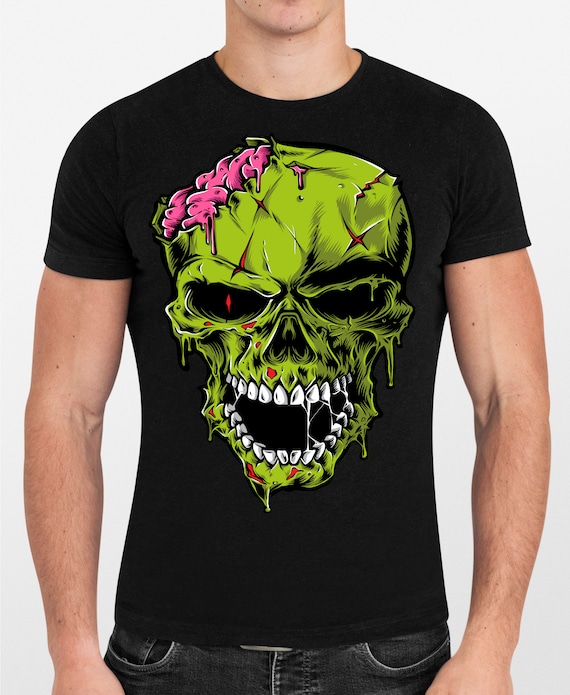 Zombie Skull Tattoo Sleeve