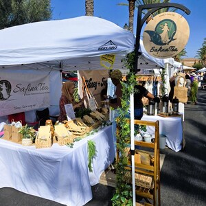 Custom MARKET Signage 3D Round Sign W/ Canopy Tent Hanging Bracket Your ...