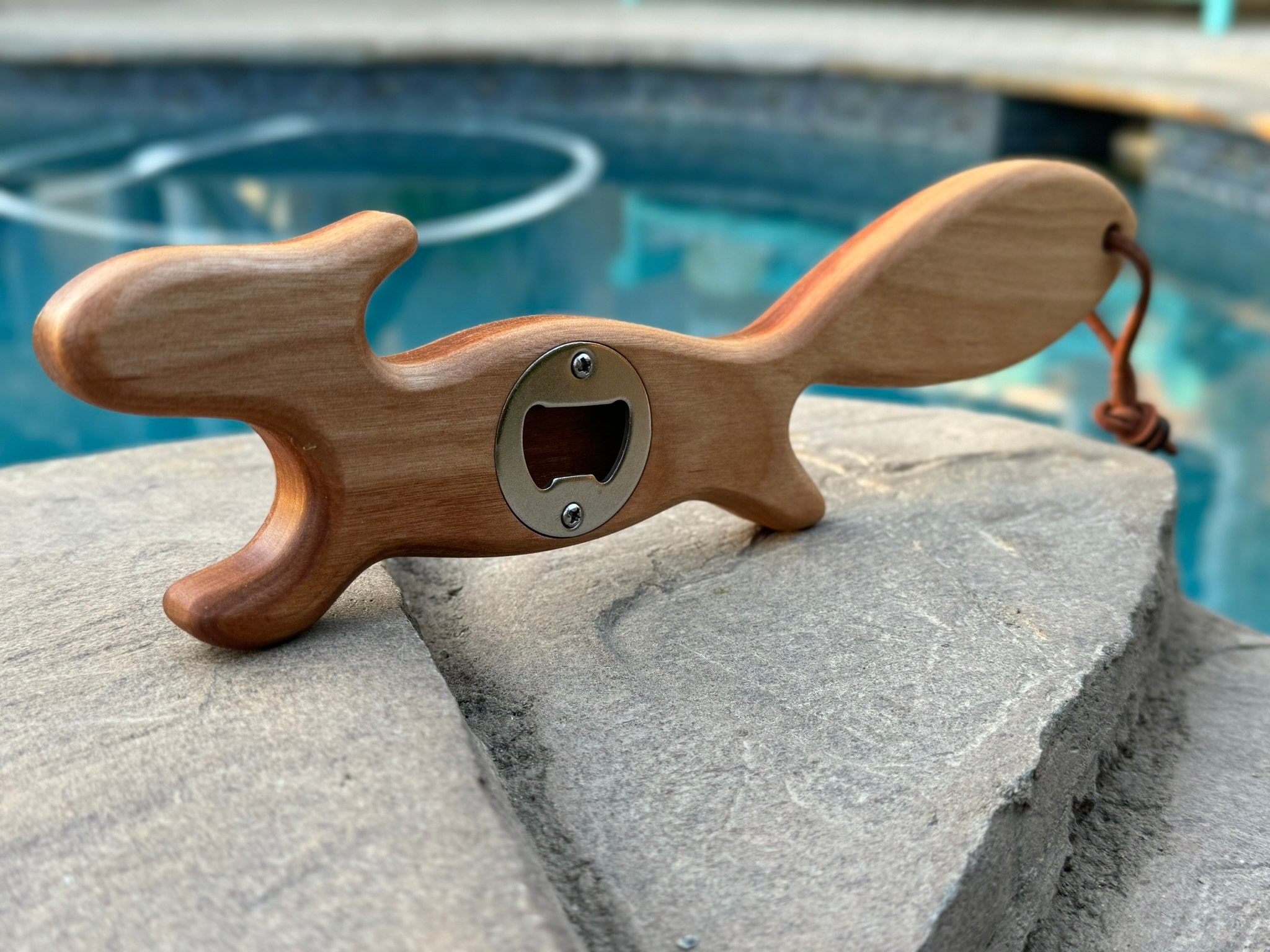 OVEN BUDDY Wooden Squirrel Oven Rack Push Pull and Bottle Opener FREE Engraving and Shipping - Etsy