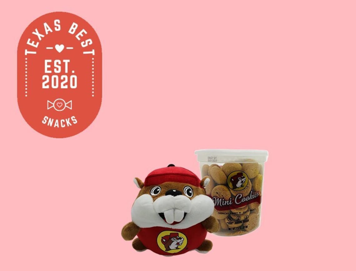 Buc-ee's Gift Set,1 Buc-ee's Stuffed Beaver, 1 Buc-ee's Cookie Bucket ,gifts for Her, Gifts for ...