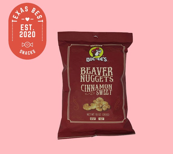 Buc-ee's Beaver Nuggets Cinnamon Sweet Flavored Snack - Etsy