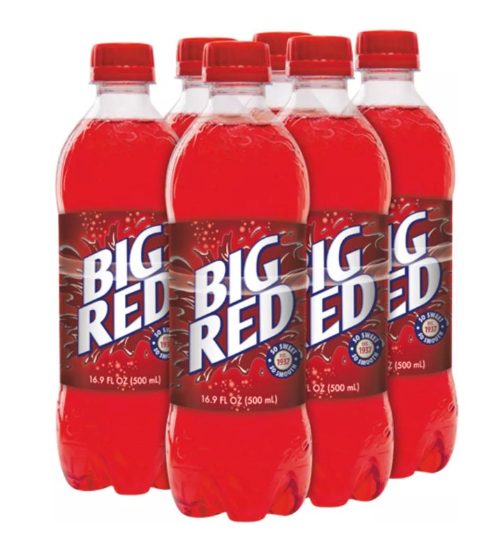 Big Red Soda 6pk, 16.9 Fl Oz Bottles - Etsy