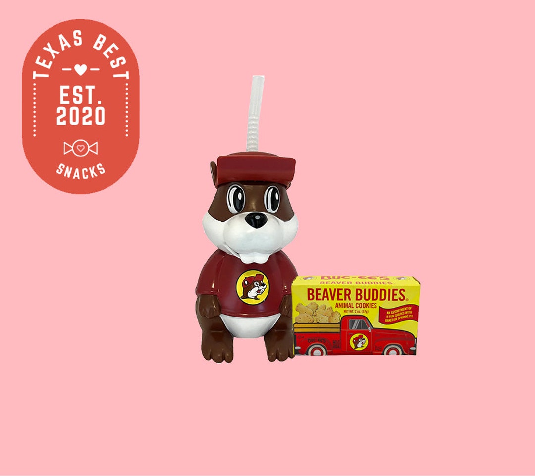 Buc-ee's Set, Includes Buc-ee's Cup, 1 Beaver Buddies Cookies, Gifts ...