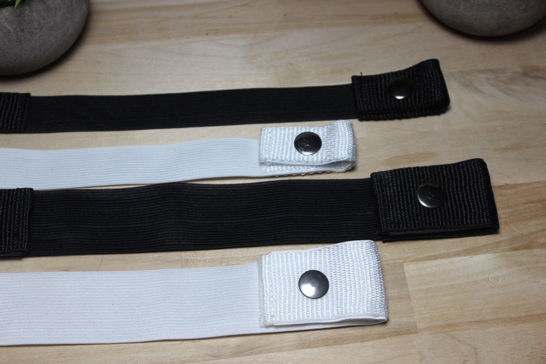Adjustable Belts With Snap Buttons and NO Buckle. This Belt Will Fit ...