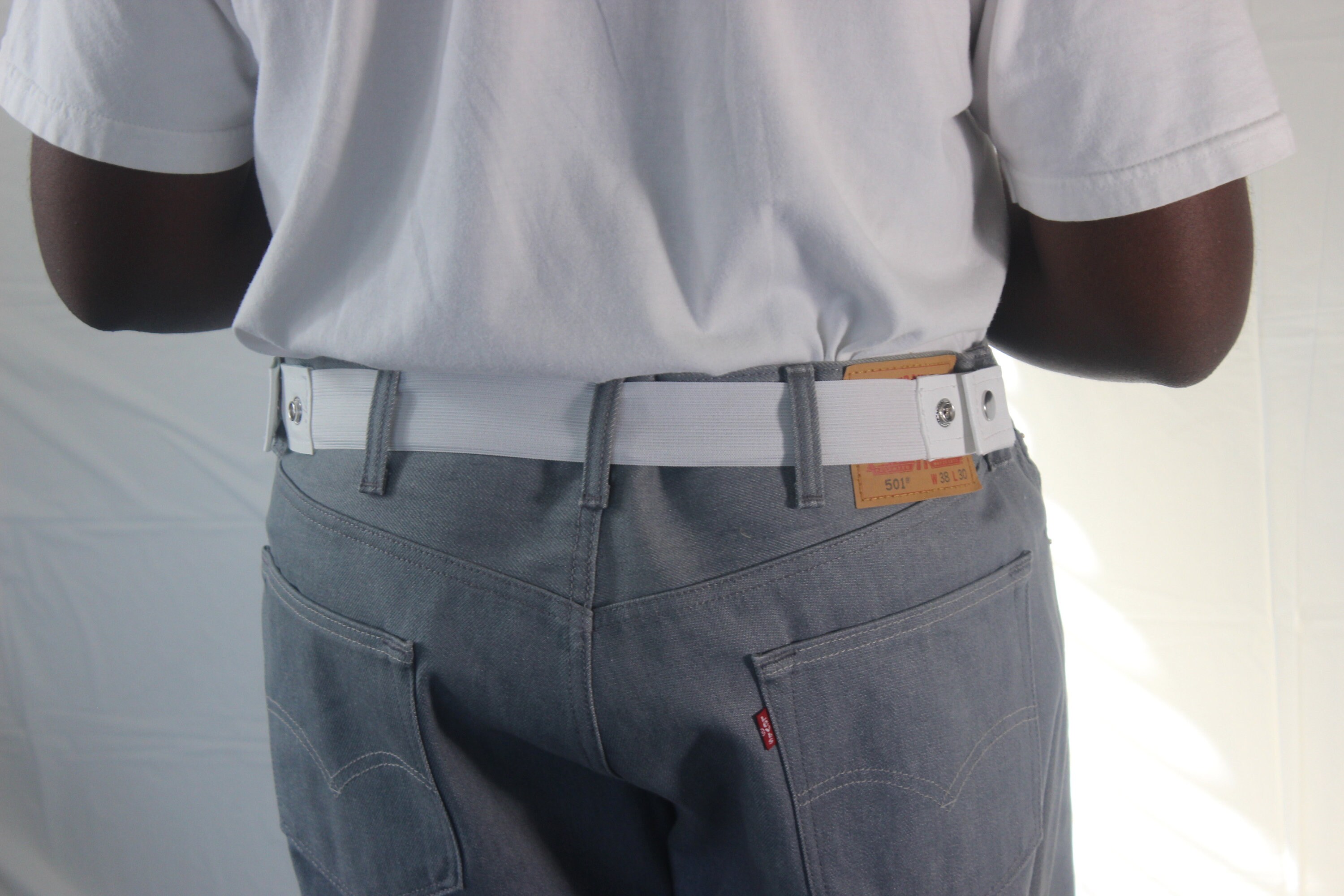 Adjustable Belts With Snap Buttons and NO Buckle. This Belt Will Fit ...