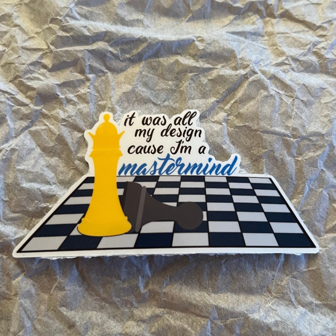 Mastermind Taylor Swift Midnights Song Lyrics Sticker - Etsy