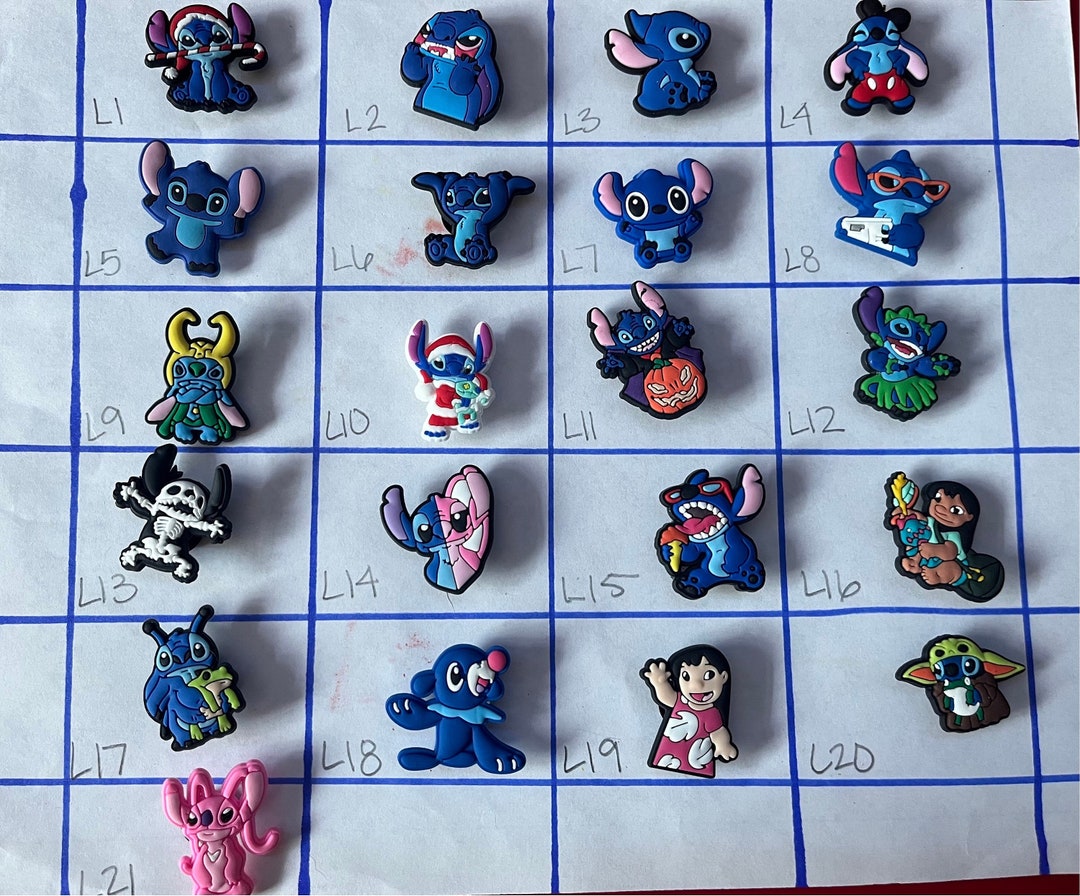 Lilo and Stitch Croc Charms - Etsy