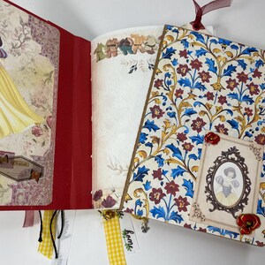 Snow White Junk Journal, Handmade Junk Journal, Disney Little Golden ...