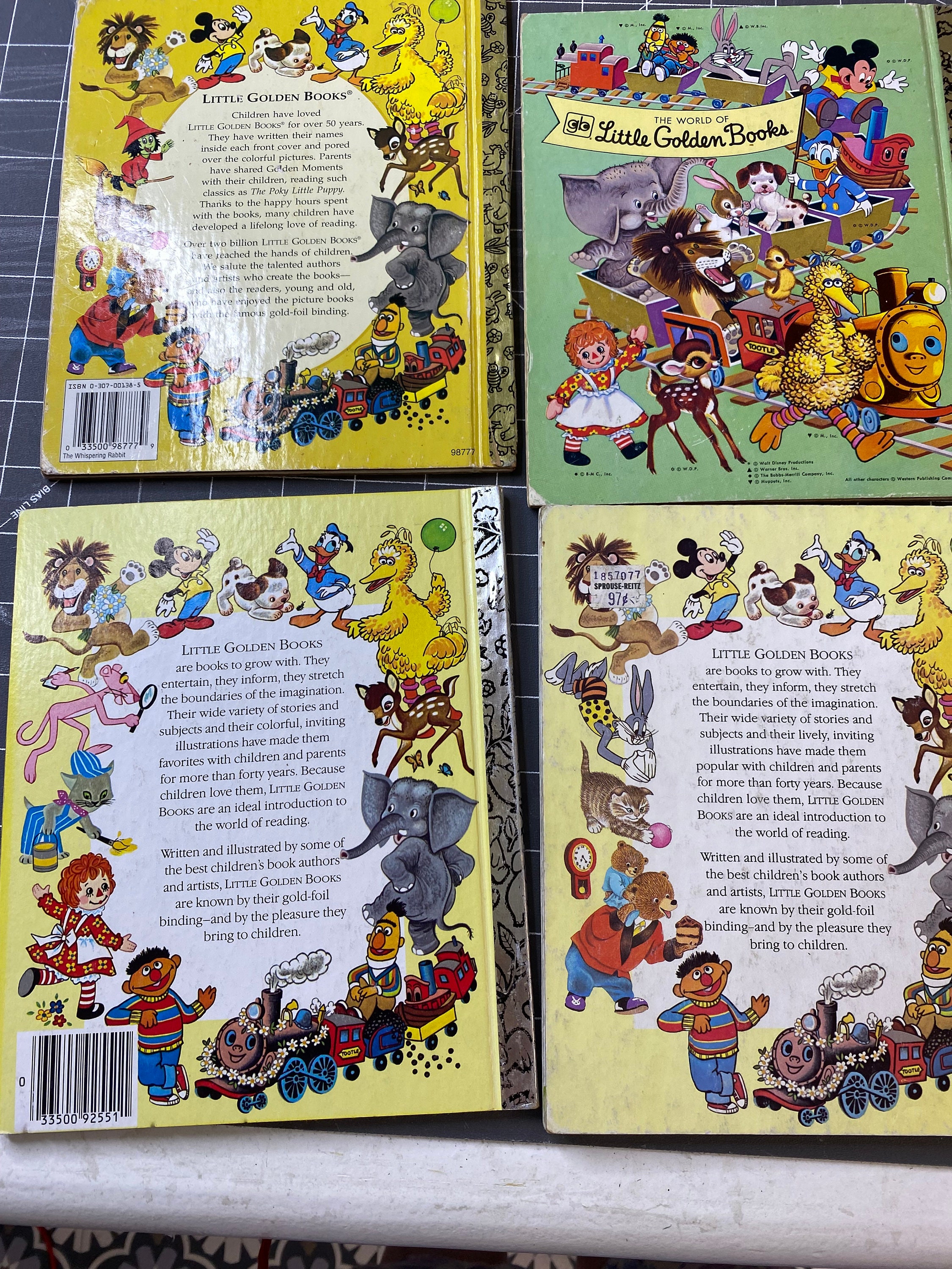 Vintage Little Golden Book Collection Hansel and Gretel, Tweety Play ...