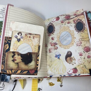 Snow White Junk Journal, Handmade Junk Journal, Disney Little Golden ...
