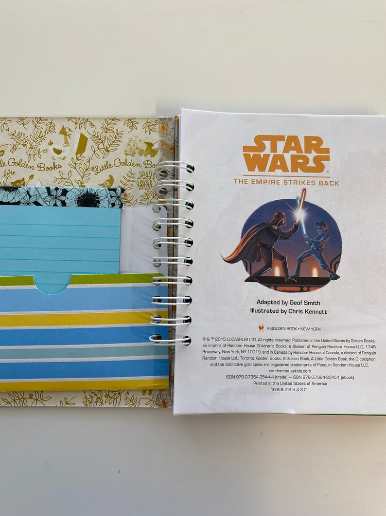 Star Wars Little Golden Book Journal, the Empire Strikes Back to Do ...
