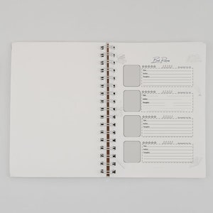 Printable Book Review Journal Page: Star & Spice Rating (a4/letter PDF ...