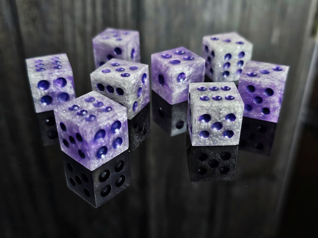 8 Piece Pip Style Dice, TTRPG, Game Night, Family Games - Etsy