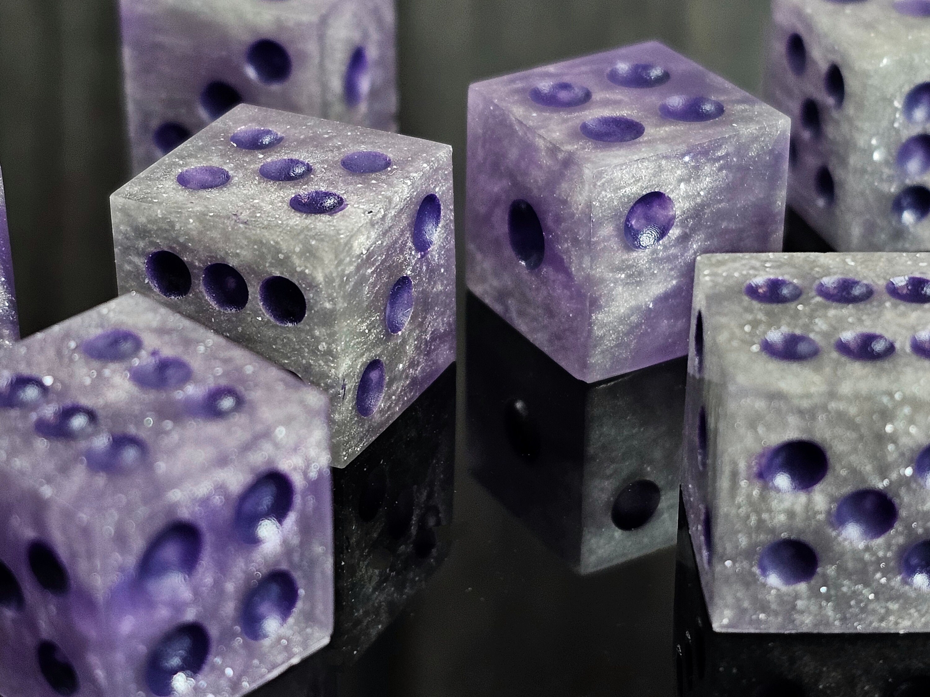 8 Piece Pip Style Dice TTRPG Game Night Family Games - Etsy