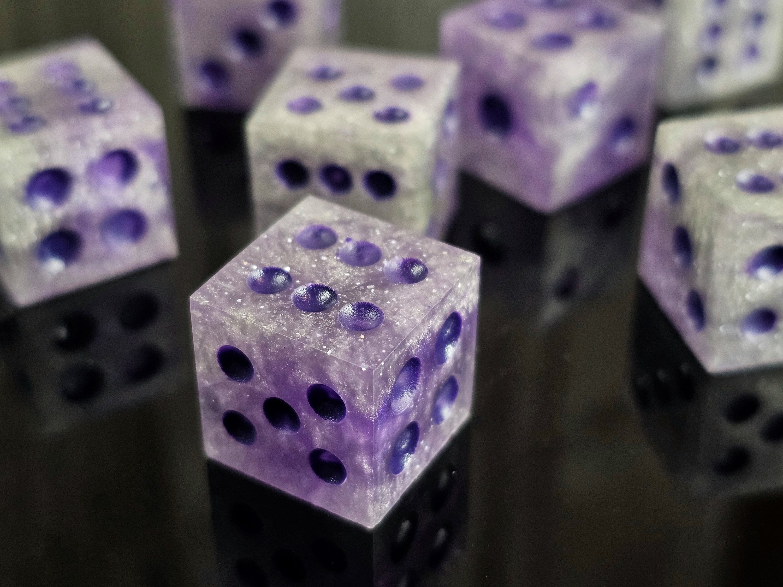 8 Piece Pip Style Dice TTRPG Game Night Family Games - Etsy