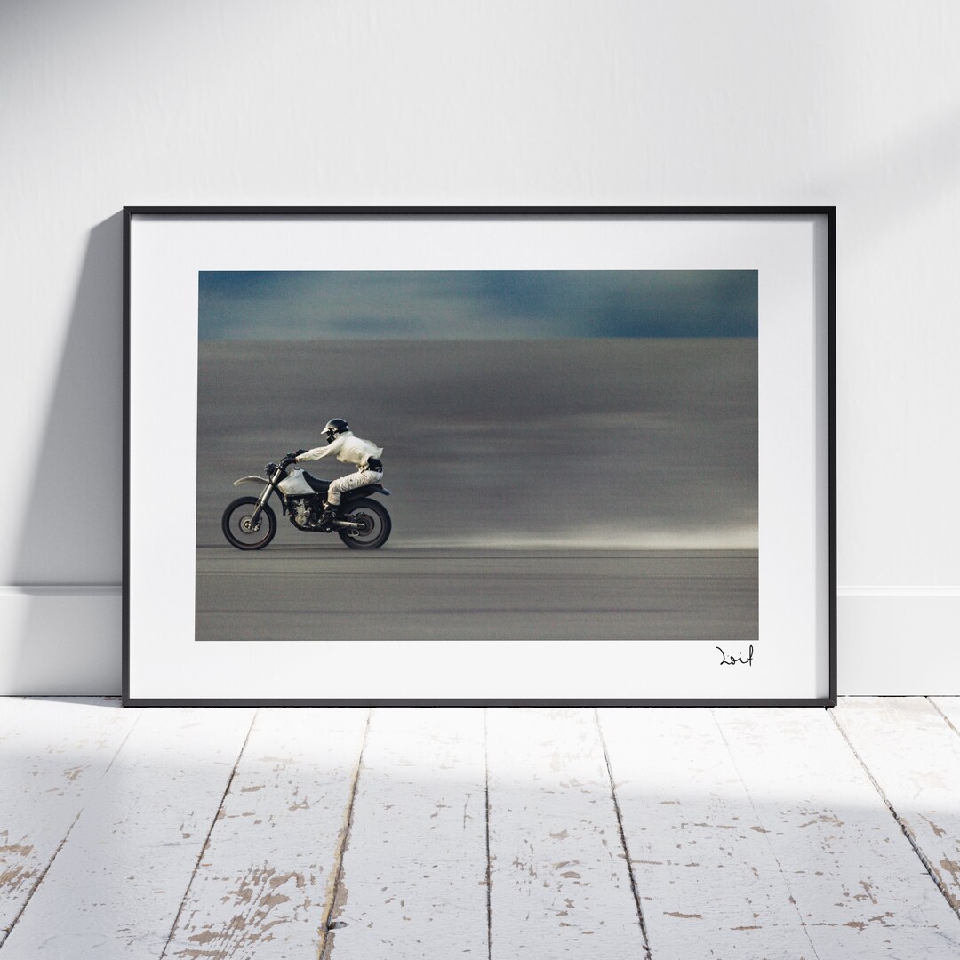 Motocross Framed Print: Extreme Dirt Bike Racing Art - Etsy