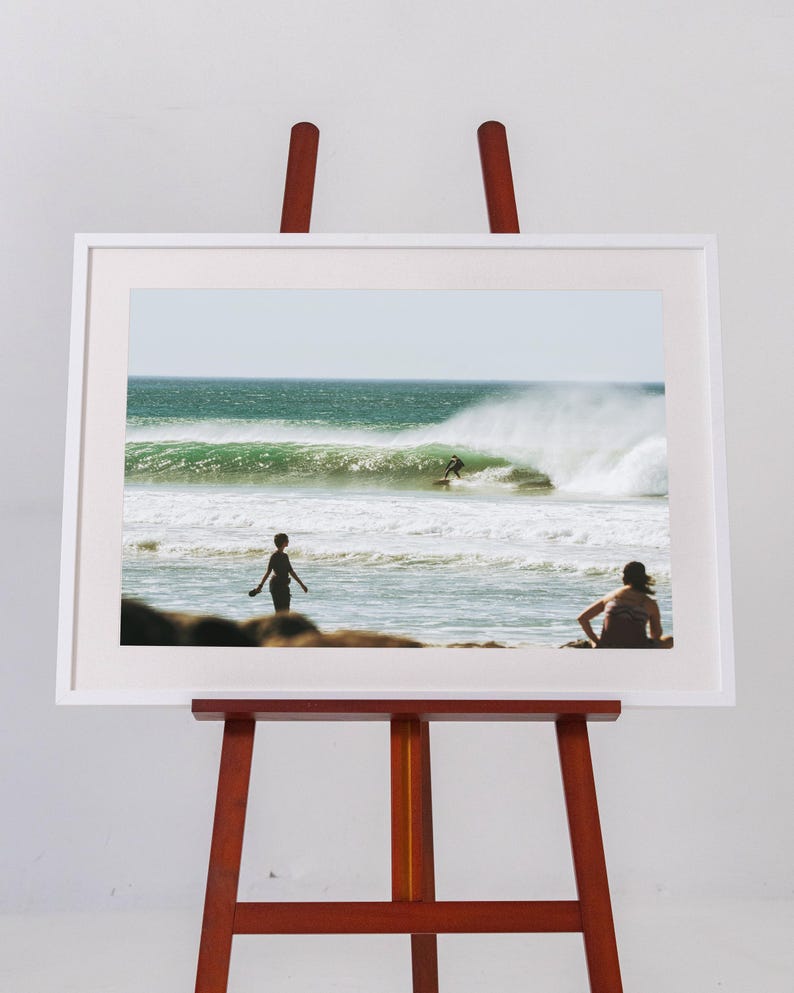 Coastal Wave Photography Print: Framed Ocean Surf Art - Etsy