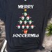 Soccer Christmas Tree PNG, Soccer Lover Xmas Tree , Soccer Christmas ...