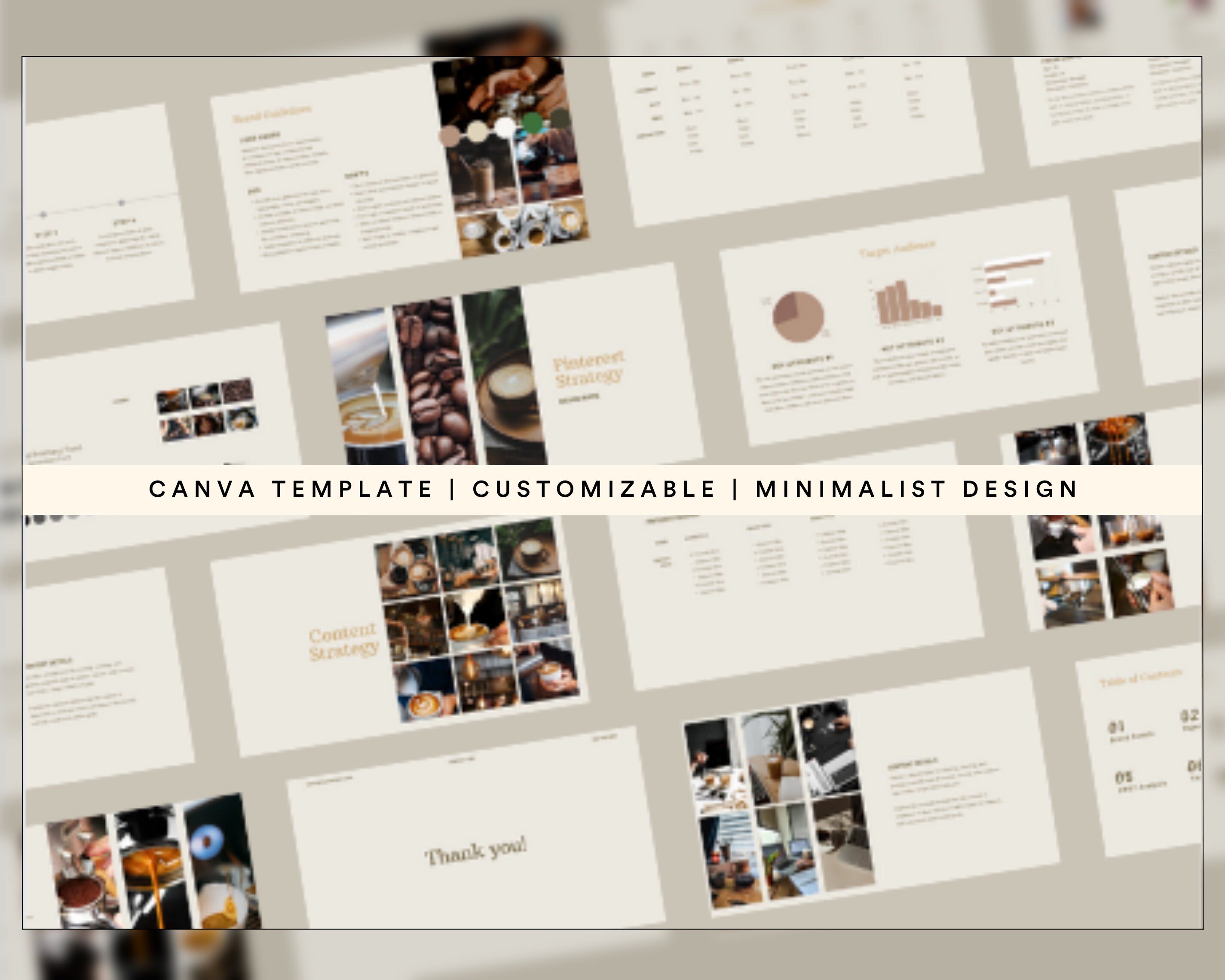 Pinterest Strategy Canva Template Social Media Strategy - Etsy