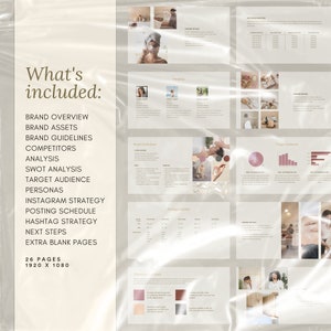 Instagram Strategy Canva Template | Social Media Strategy | Marketing ...