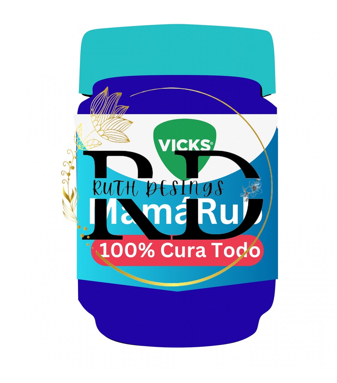 Mama Vicks SVG Topper File(digital File) NO Finish Topper - Etsy