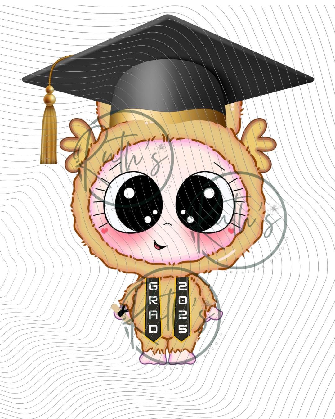 Labubu Graduation PNG / Labubu Graduation Day Topper for Bouquets and ...