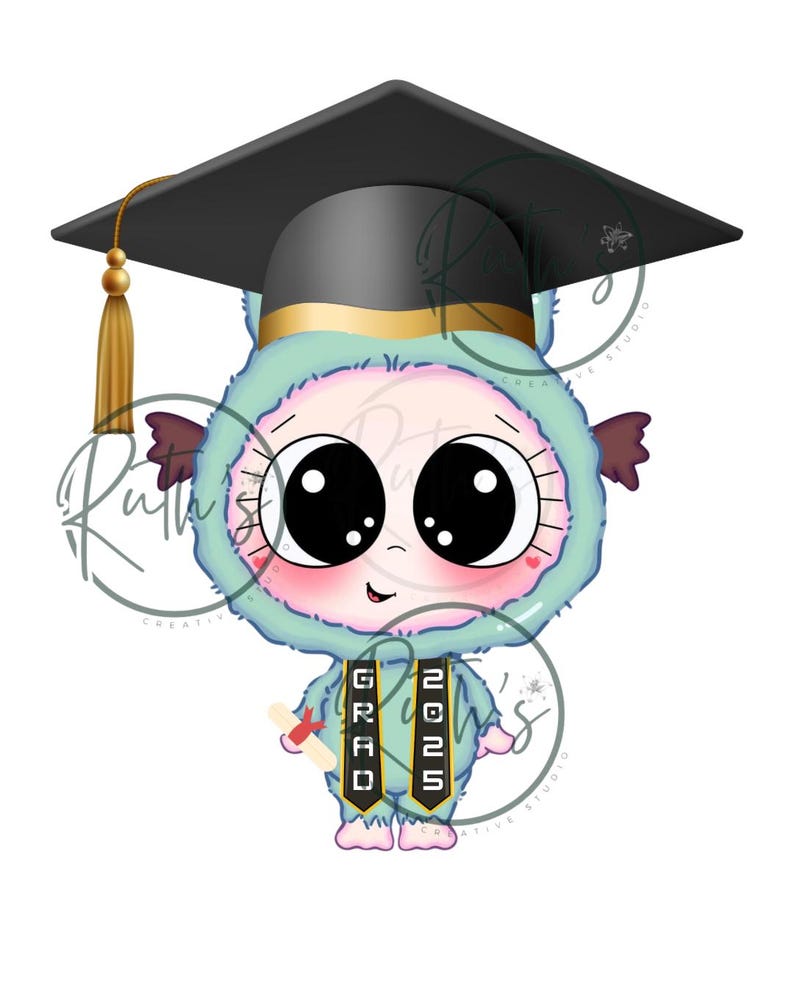 Labubu Graduation PNG / Labubu Graduation Day Topper for Bouquets and ...