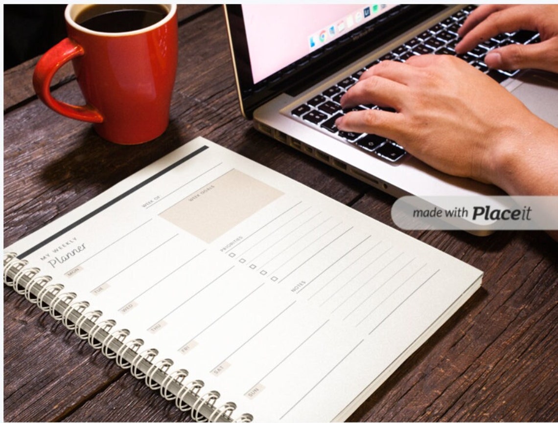 Weekly to Do Planner, Instant Download, Minimalistic Planner, Printable ...